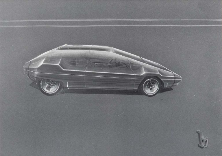 Lancia Sibilo (Bertone) (1978) Concept Car