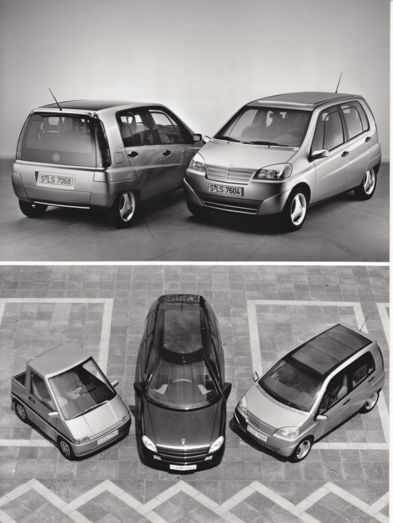 Mercedes-Benz Vision A93 (I.DE.A) (1993) Concept Car - C.C.D